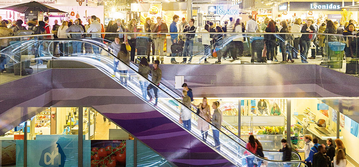Escalators | autowalks and moving walkways for new buildings – KONE ...